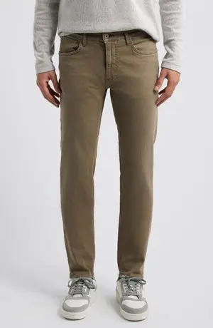BRAX Chuck Modern Fit Five-pocket Pants - Olive