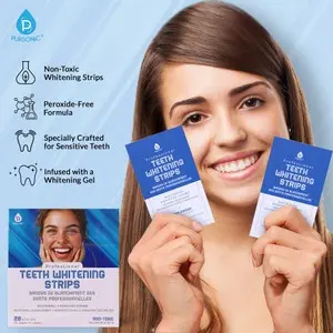 PURSONIC Professional Teeth Whitening Strips - Blue