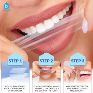 PURSONIC Professional Teeth Whitening Strips - Blue