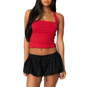EDIKTED Nyrah Stretch Crop Halter Top