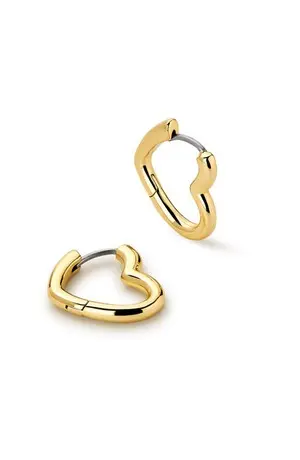 ANA LUISA Daryl Heart Earrings - Gold