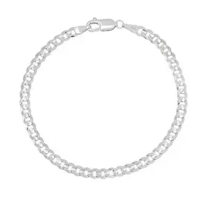 DONATELLO GIAN Sterling Curb Link Bracelet - Silver