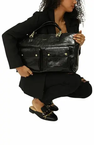 BELLE & BLOOM Reflections Leather Shoulder Bag