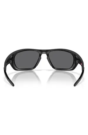 Oakley Lateralis Rectangular Sunglasses - Matte Black