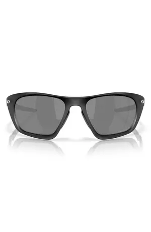 Oakley Lateralis Rectangular Sunglasses - Matte Black