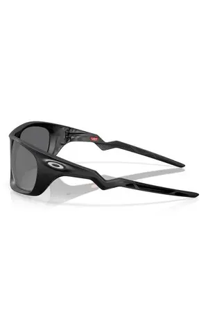 Oakley Lateralis Rectangular Sunglasses - Matte Black