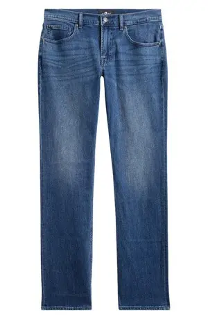 7 For All Mankind The Straight Stretch Cotton Jeans