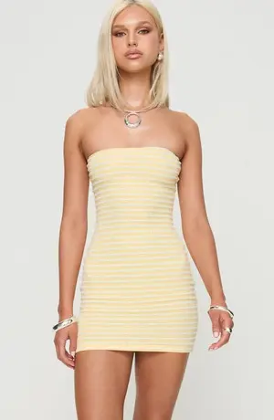 Princess Polly Savins Strapless Mini Dress