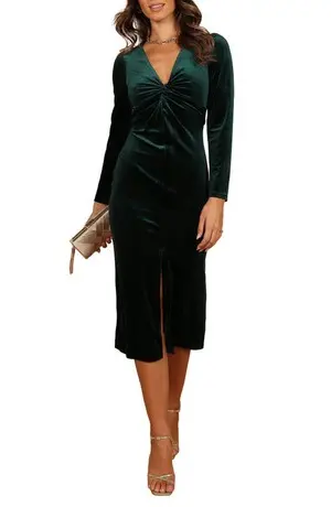 Petal & Pup Long Sleeve Cocktail Dresses