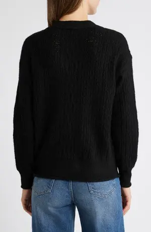 Wit & Wisdom V-neck Sweater With Bib