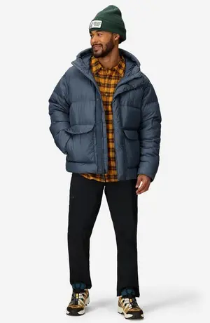 MARMOT Stockholm Hooded 700 Fill Power Down Jacket - Thunderhead