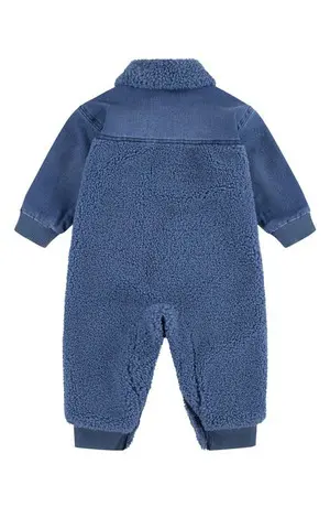 LEVI'S Denim And Fleece Romper