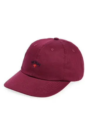 NOAH Core Logo Baseball Cap - Maroon