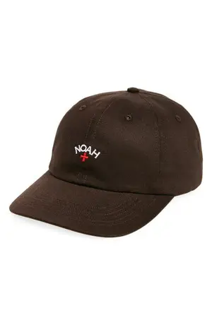 NOAH Noah Core Logo Baseball Cap Tan