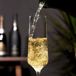 VISKI Reserve Inez Crystal Champagne Flutes Set Of 4