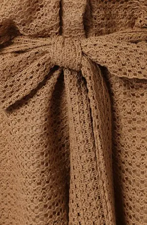 PETAL & PUP Culpo Open Stitch Cotton Romper