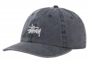 StÜssy Low Profile Basic Strapback - Charcoal