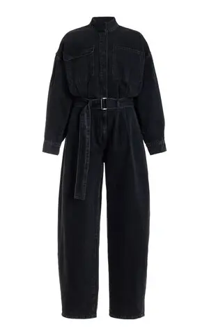 FRAME The Cocoon Denim Jumpsuit