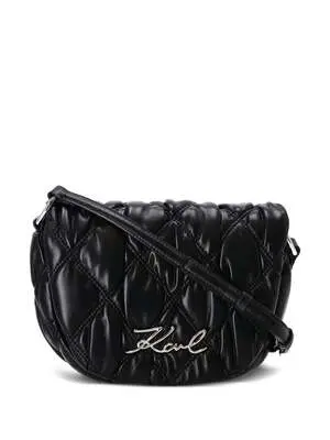 Karl Lagerfeld Klogo Signature Crossbody Bag - Black
