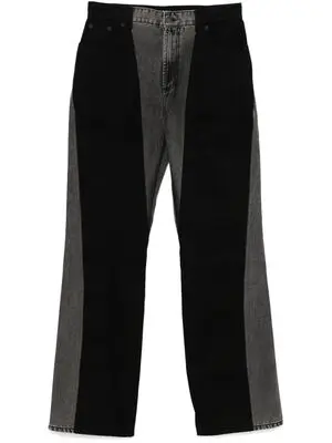 MUGLER Straight-leg Jeans - Black