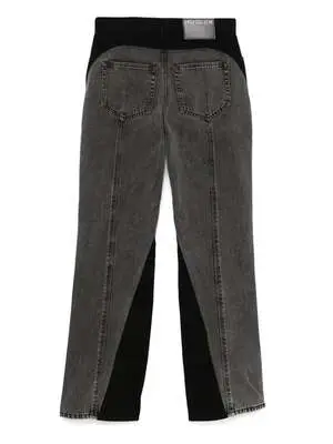 MUGLER Straight-leg Jeans - Black