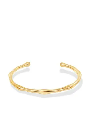 DOWER & HALL Waterfall Torque Bracelet - Gold