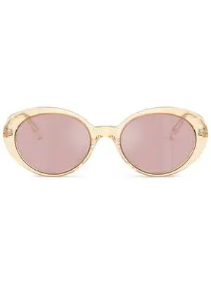 Oliver Spencer Round-frame Sunglasses - Yellow