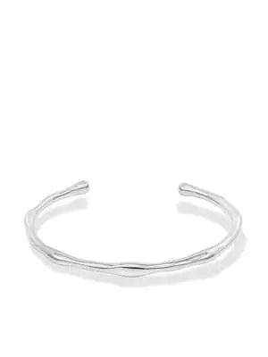 DOWER & HALL Waterfall Torque Bracelet - Silver