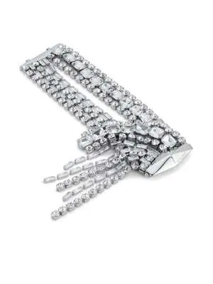 JIMMY CHOO Zandra Crystal Bracelet - Silver