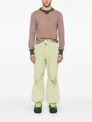 CHARLIE CONSTANTINOU Panelled Waffle Sweatshirt