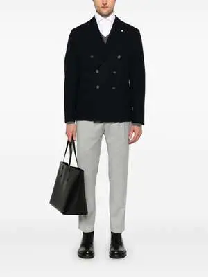 MANUEL RITZ Pleated Trousers - Grey