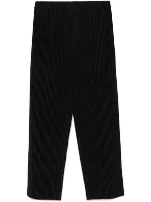 Issey Miyake Plissé Trousers - Black