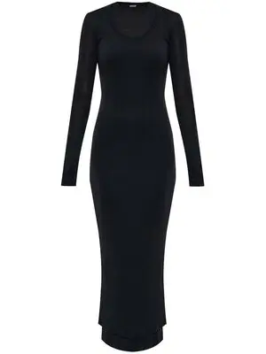 JIL SANDER Layered Wool Dress