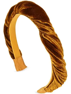 JENNIFER BEHR Jennifer Behr Paola Headband Brown