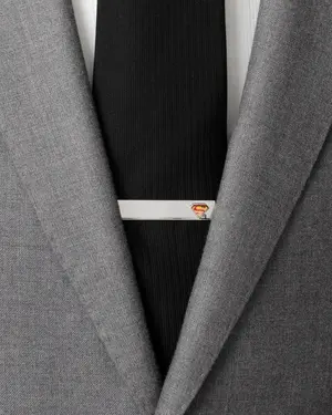 CUFFLINKS, INC. Superman Hidden Message Tie Bar