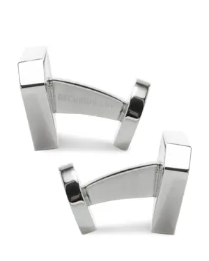 CUFFLINKS, INC. Superman Black Onyx Stainless Steel