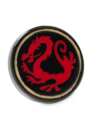 CUFFLINKS, INC. Mushu Emblem Lapel Pin - Red