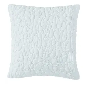 PERI HOME Floral Bubble Decorative Pillow, 20 X 20 - White