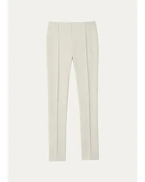 Lafayette 148 New York Acclaimed-stretch Gramercy Pants - Sand