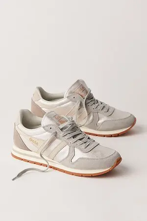 Gola Daytona Blaze Sneakers - Silver/wheat/feather Grey