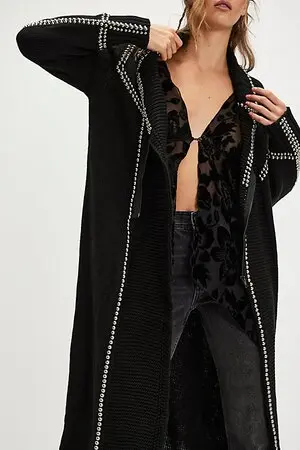 UNDERSTATED LEATHER Moto Robe - Black