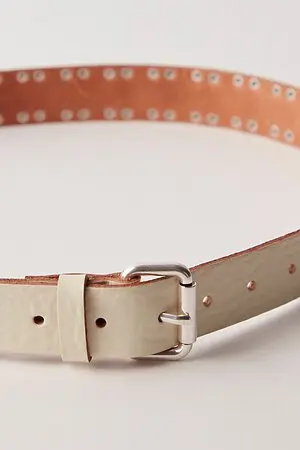 Free People Stroke Of Midnight Belt - Bone