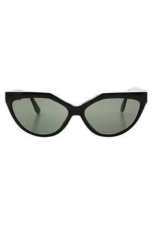 SUNGLASS MUSEUM Vintage Patsy Sunglasses Selected By - Black