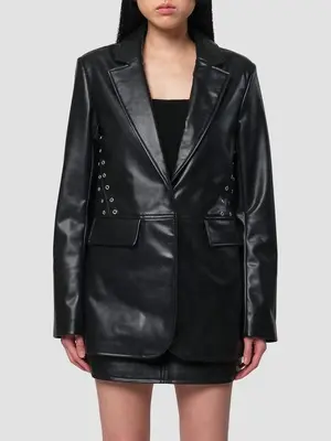 Apparis Kelan Faux Leather Blazer