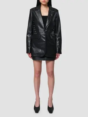 Apparis Kelan Faux Leather Blazer