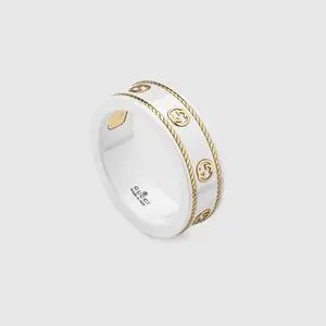 Gucci Icon Ring With Interlocking G
