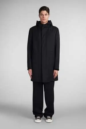 Tagliatore Tagliatore Clift Trench Coat - Black