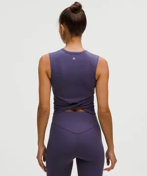 Lululemon All It Takes Back-twist Ribbed Tank Top
