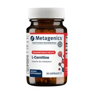 METAGENICS L-carnitine 30 Capsules - One-color
