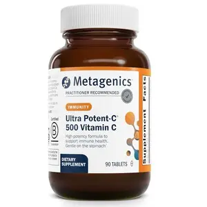 METAGENICS Ultra Potent-c 500 90 Tablets - One-color